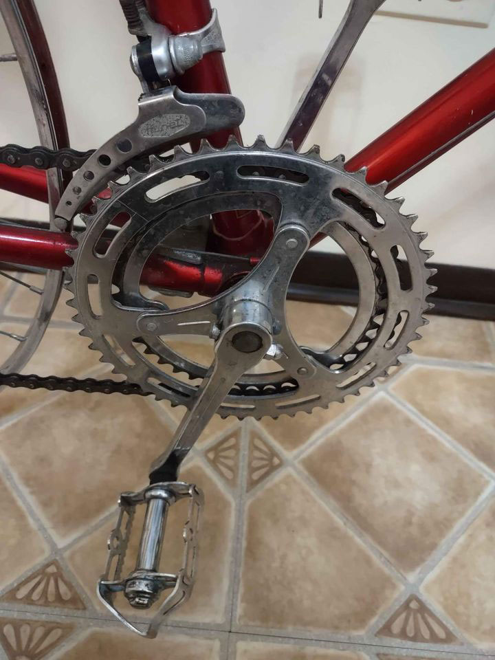 1975 Raleigh Grand Prix Carmine Red/Black – Frugal Average Bicyclist