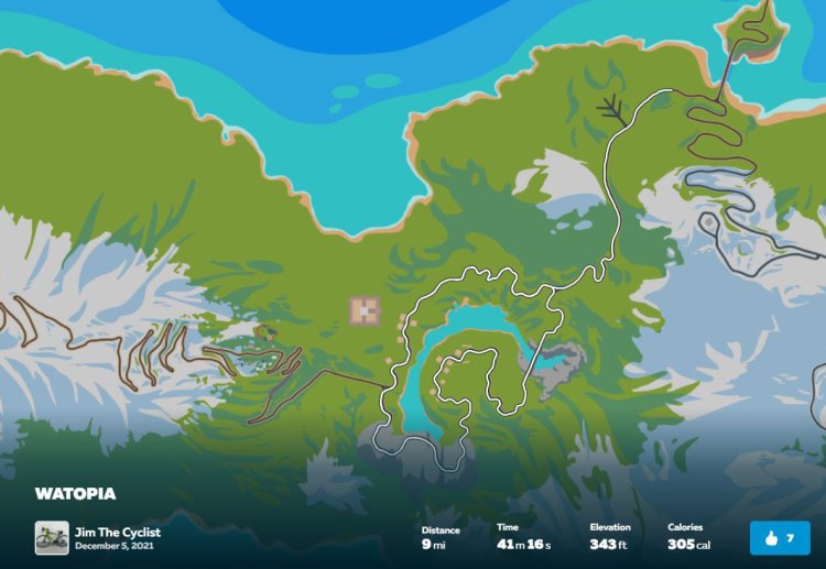 Zwift Watopia Jungle Circuit Course Review – Frugal Average Bicyclist