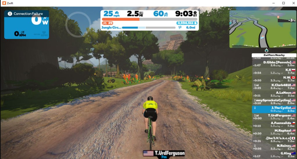 Zwift Watopia Jungle Circuit Course Review – Frugal Average Bicyclist
