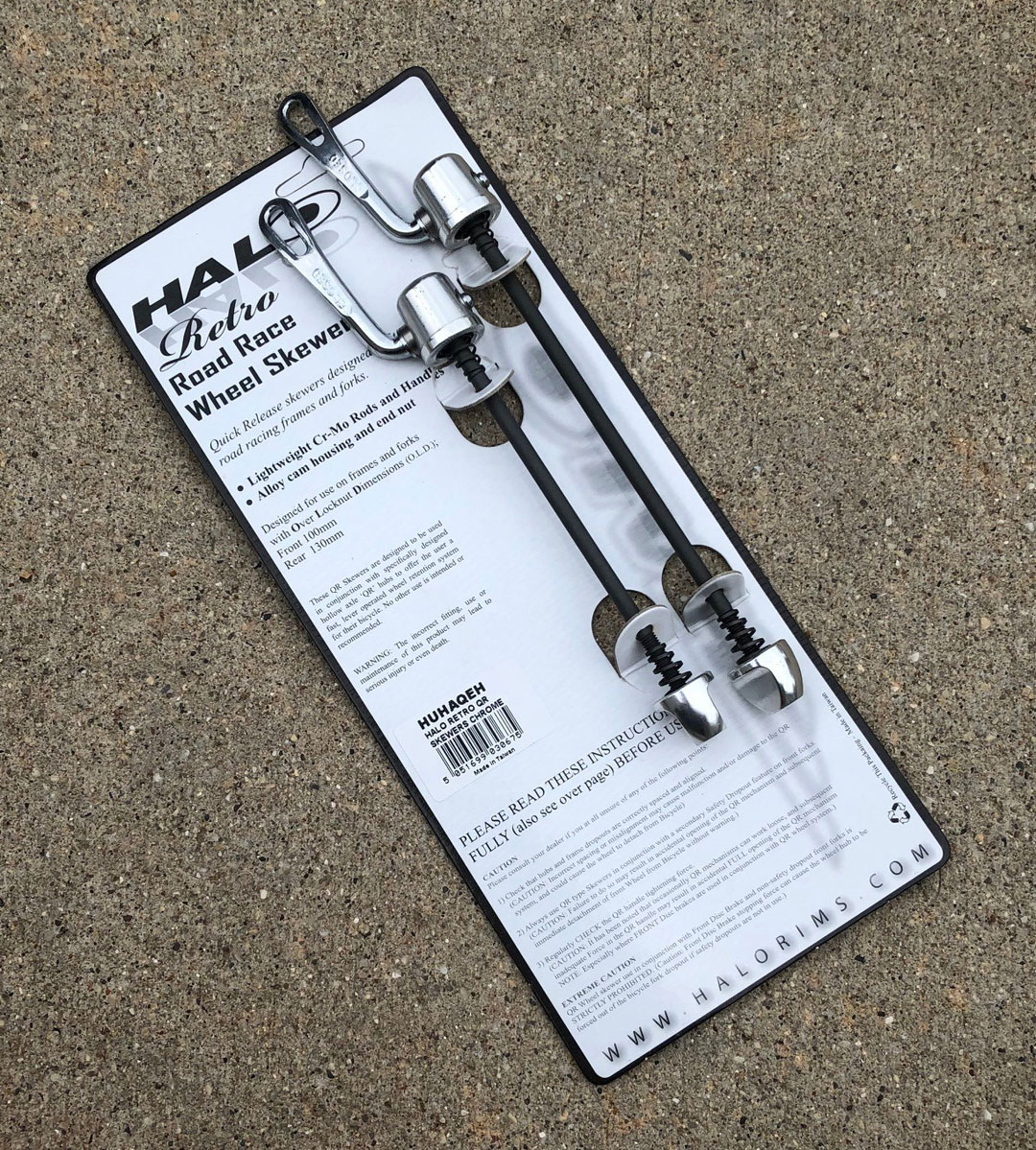 Halo Retro Road Race Wheel Skewers Review – Frugal Average Bicyclist