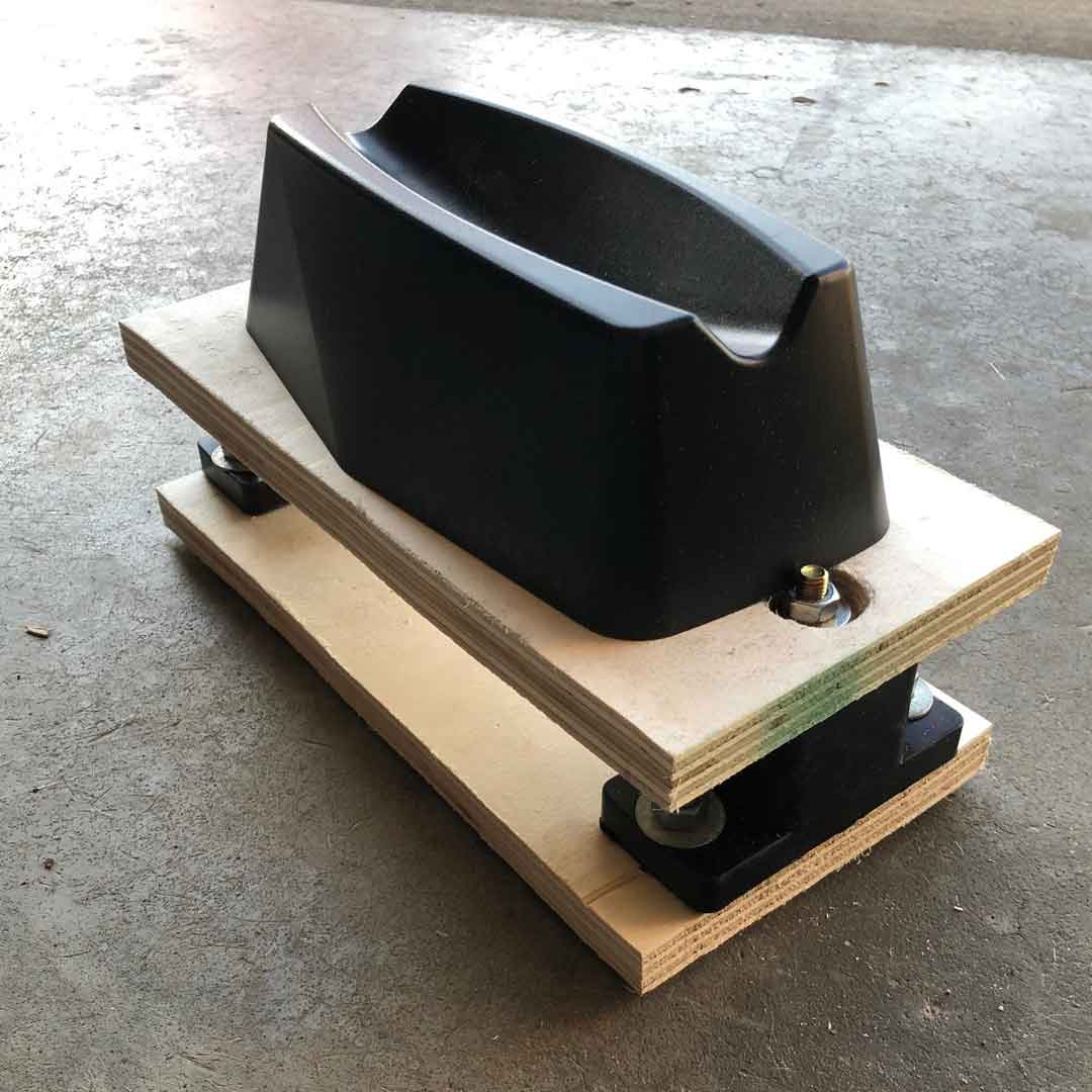 Cheap DIY Rocker Plate for Wahoo Kickr Snap – Frugal Average Bicyclist