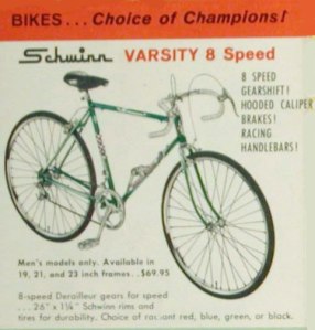 Schwinn Varsity Guide and History – Frugal Average Bicyclist