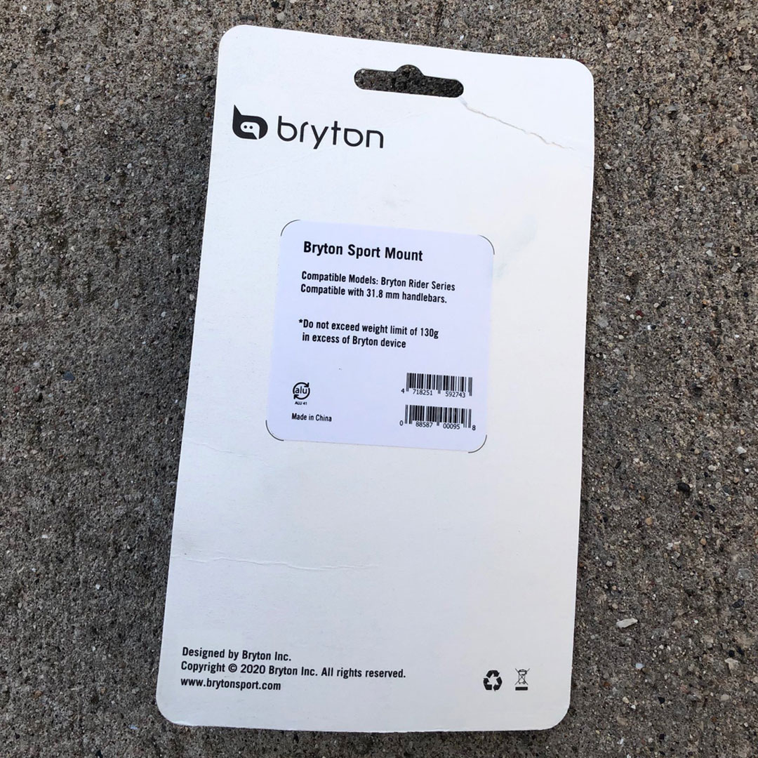 Bryton Sport Mount Review – Frugal Average Bicyclist