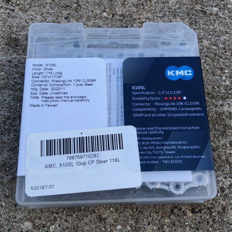 KMC X10SL 10-Speed Bicycle Chain Review – Frugal Average Bicyclist
